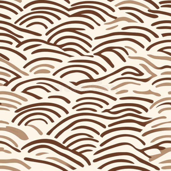 Zebra Stripe Pattern in Earth Tones for Modern Background Design Stock ...