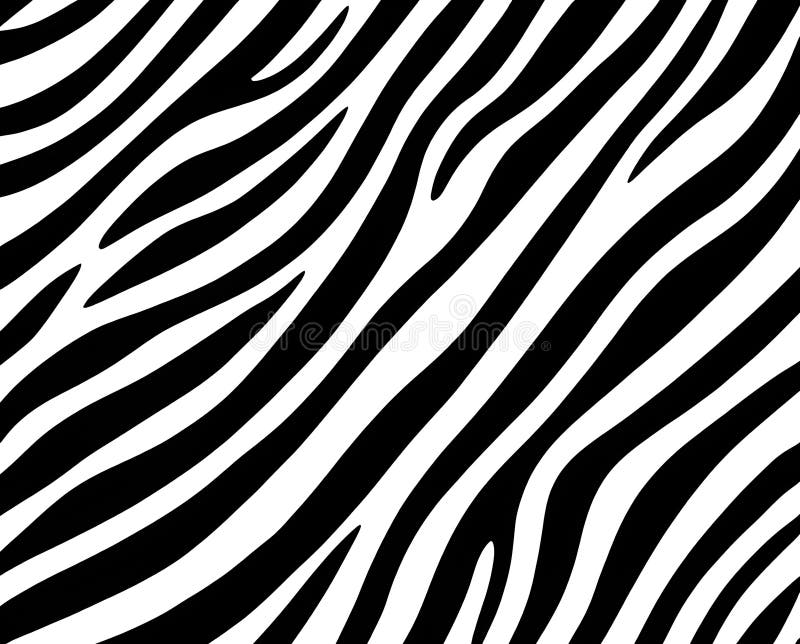 Seamless Zebra Stripe Pattern – Bold & Versatile Design Generative AI ...
