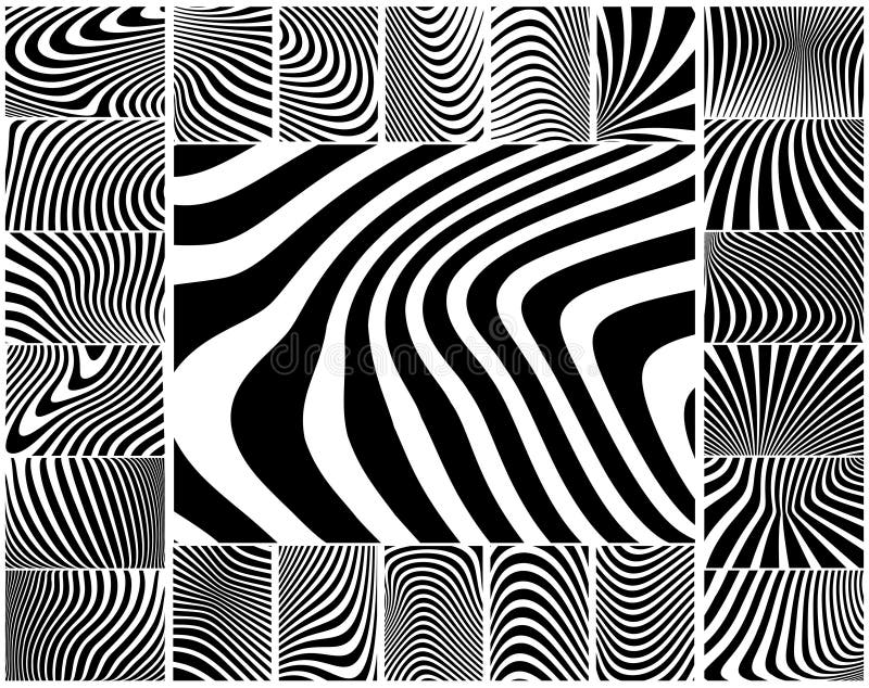 Zebra pattern stock vector. Illustration of hipnotic, random - 2020406