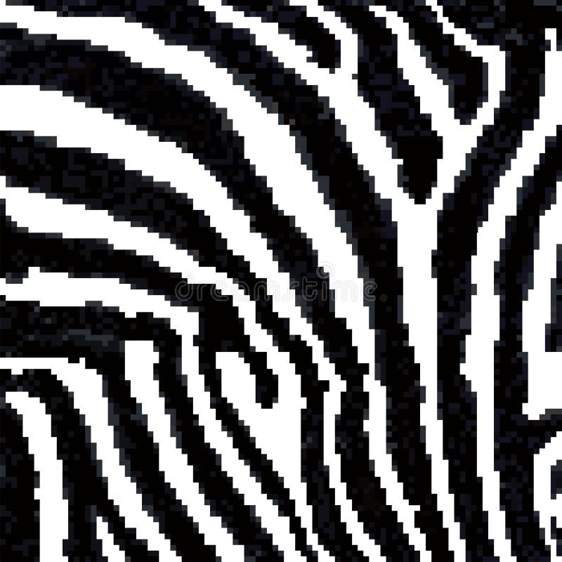 Zebra Stripes. VECTOR. Background. Pattern. a Seamless Pattern. Square ...