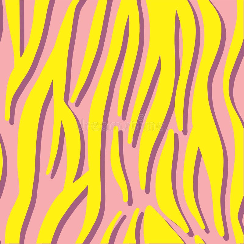 ZEBRA TEXTURE COLORS POP ART Stock Illustration - Illustration of ...