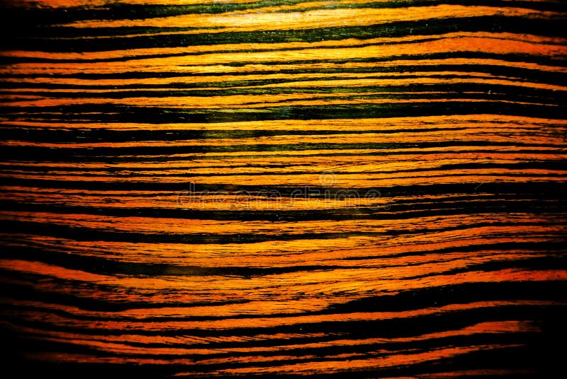 Zebrawood Cladding. Wood Texture. Orange. Stock Illustration ...