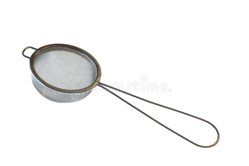Zeef stock foto. Image of metaal, voedsel, zilver, roestvrij - 4204666