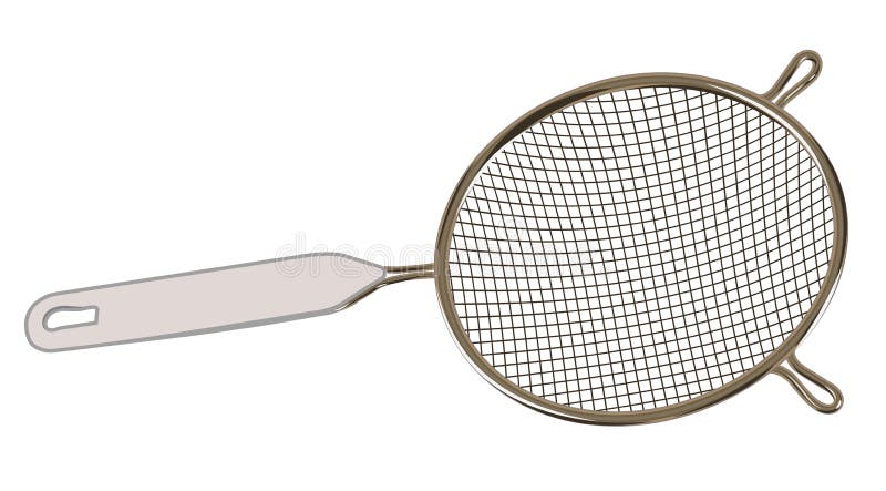 Zeef Voor Drainagewater Voor De Keuken Vector Illustratie ...