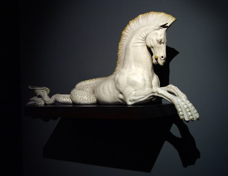 Zeepaardje stock foto. Image of zeemeermin, schaduw, dier - 647490