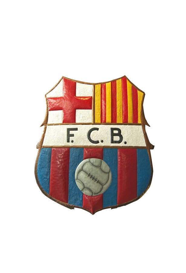 Zeichen Barcelona-FC redaktionelles stockfotografie. Bild von liga ...