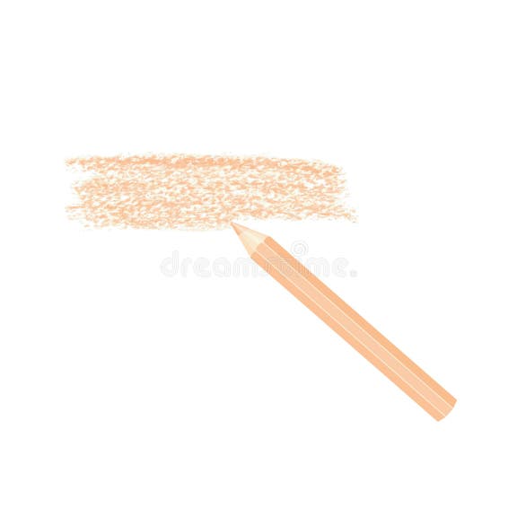 Zeichenstift vektor abbildung. Illustration von orange - 51680552