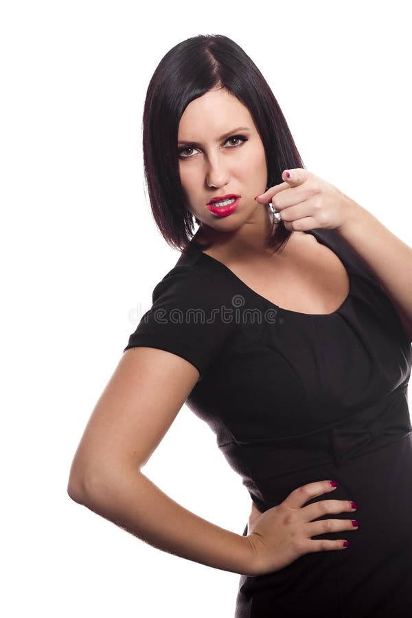 Zeigen auf Sie stockfoto. Bild von zeigen, braun, zuhause - 84974266