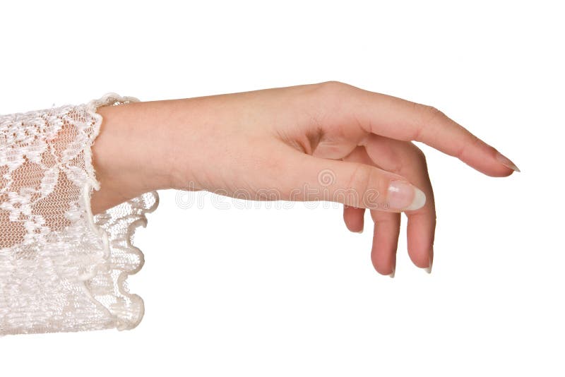 Zeigen des Fingers stockbild. Bild von kommunikation - 14289373