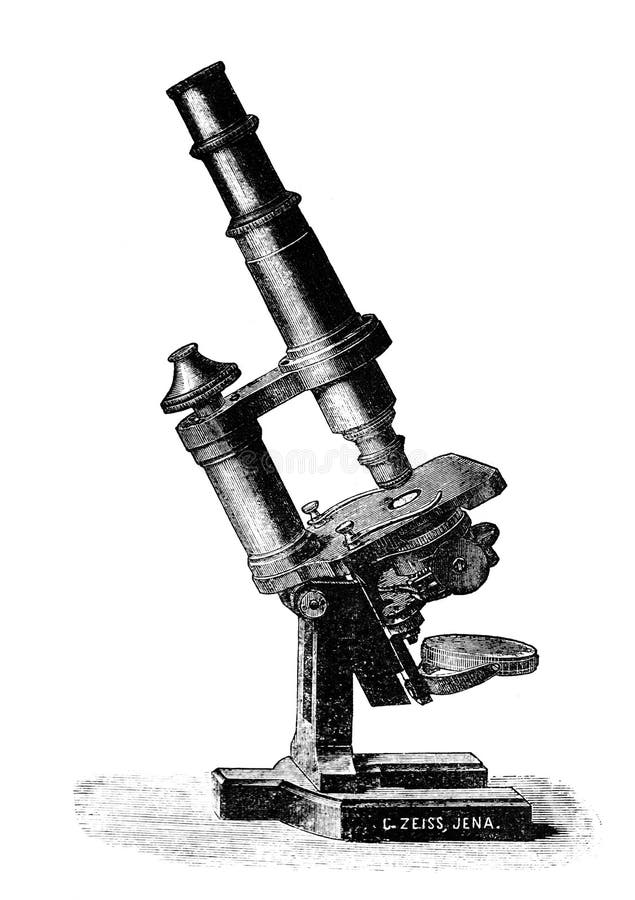 Zeiss Microscope in the Old Book the Microscopic Technique, by C ...