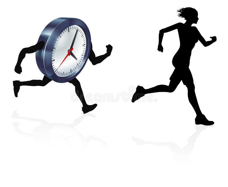 Transparente Ikone Des Zeitdrucks Zeitdruck-Symbolentwurf Von Vektor ...