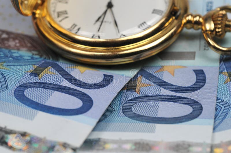 Zeit, Etwas Geld Zu Verdienen Stockbild - Bild von zwanzig, vermögen ...