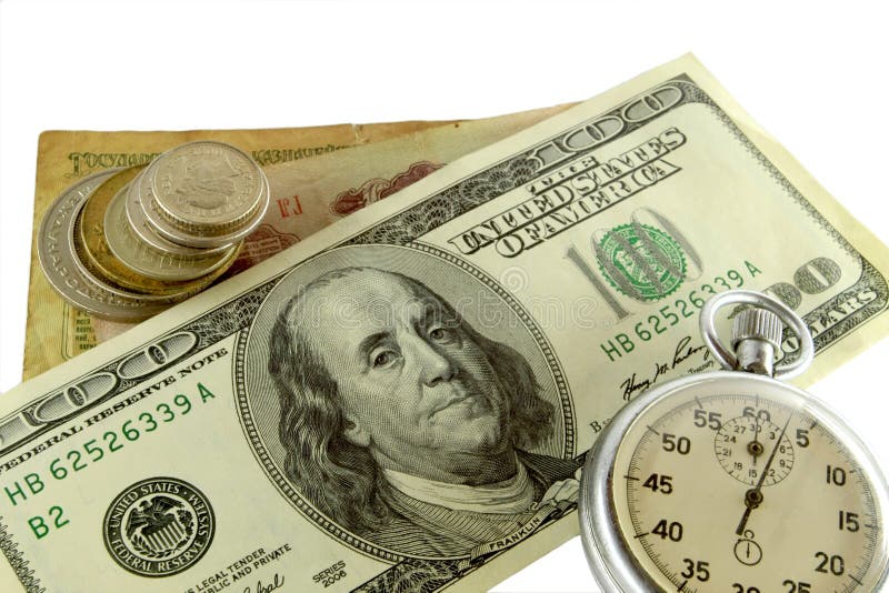 Zeit ist Geld stockfoto. Bild von zeit, erfolg, geschäft - 5427250