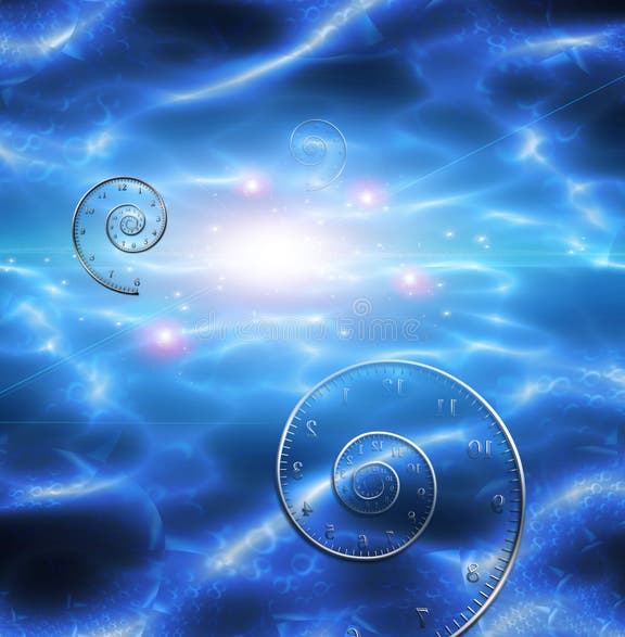 Zeit-Raum-Gewebe stock abbildung. Illustration von galaktisch - 83634677