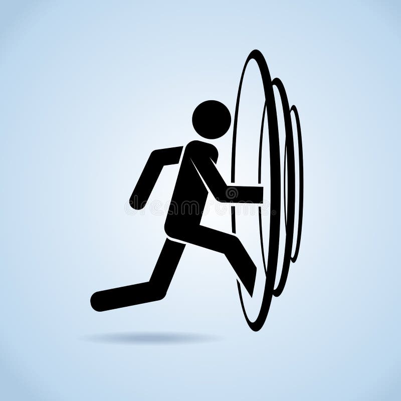 Zeitreise vektor abbildung. Illustration von phantasie - 45547822