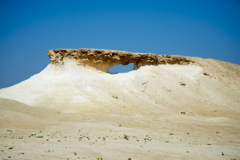Zekreet Rock Formation stock image. Image of birzekreet - 261006717
