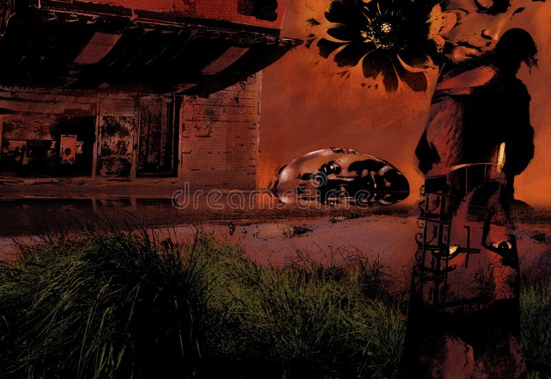 Zelden stock illustratie. Illustration of rood, grunge - 5871359