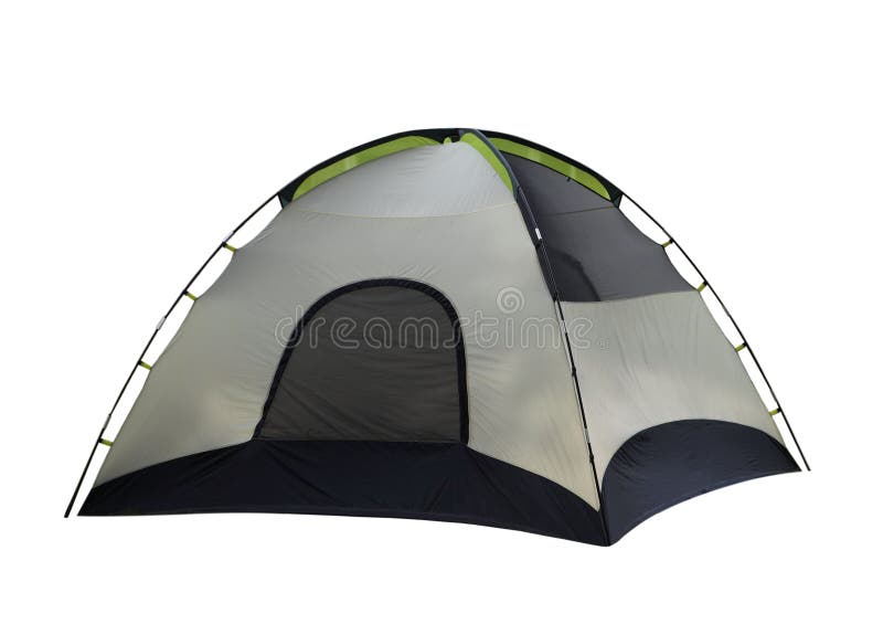 Zelt stockfoto. Bild von kampieren, grün, ferien, zelt - 27814614