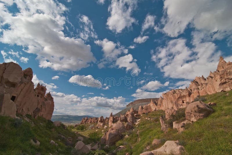 Zelve valley in Cappadocia stock photo. Image of zelve - 11567524