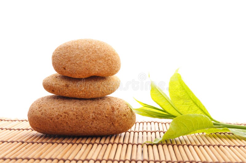 Zen foto de archivo. Imagen de hoja, pila, salud, asoleado - 15061572