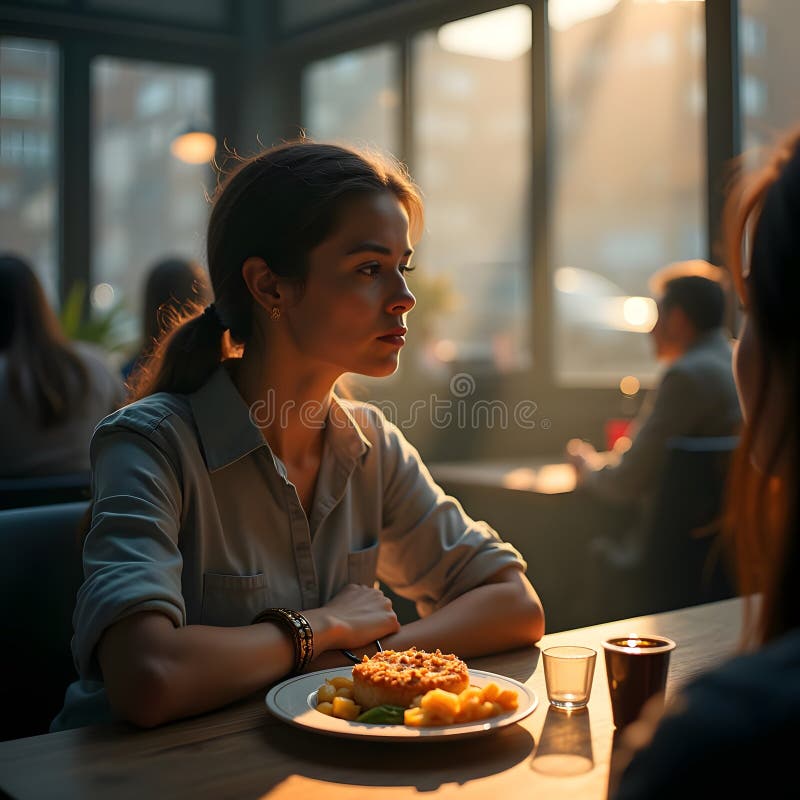 Zen and the Art of Savored Silence: a Lunch Break Oasis Stock ...