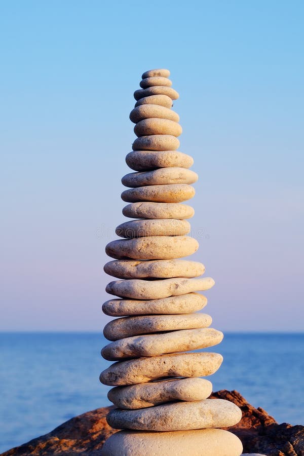 Zen Balance stock photo. Image of peak, compound, meditation - 27315008
