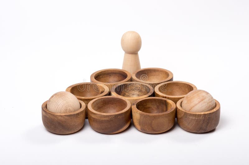 Zen bowls. stock image. Image of wooden, peace, simple - 86305113
