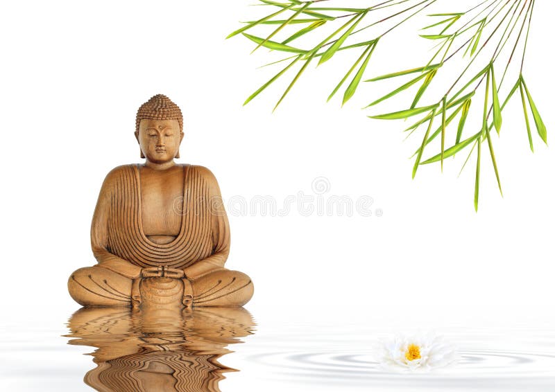 Zen-Buddha-Stille stockfoto. Bild von ikonenhaft, harmonie - 8143138
