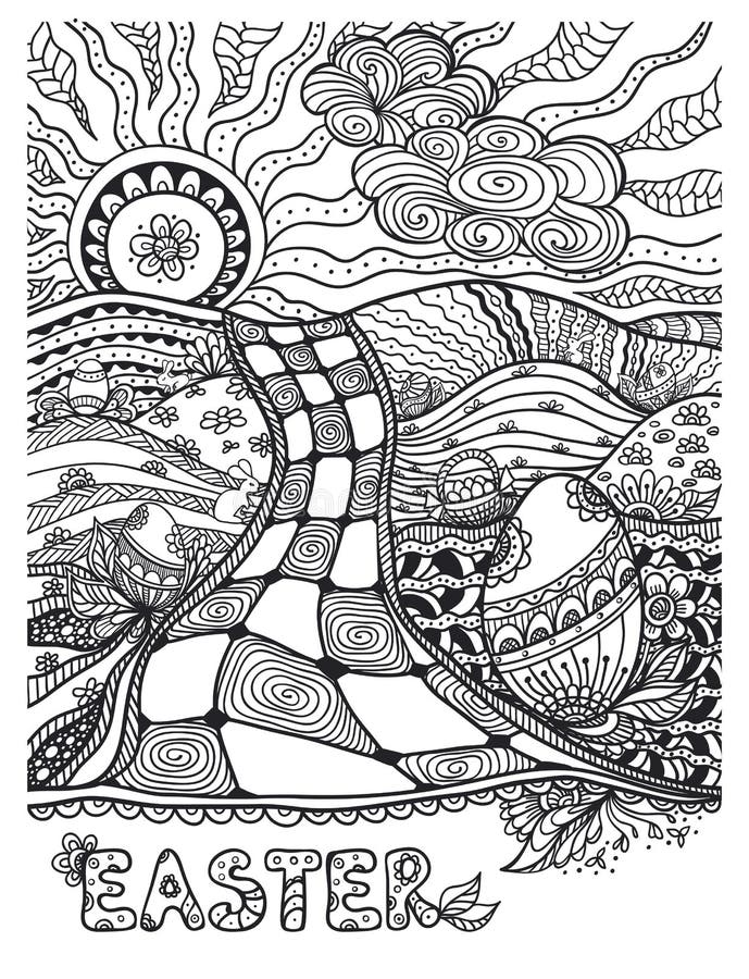 Zen Doodle Design Stock Illustrations – 50,162 Zen Doodle Design Stock ...