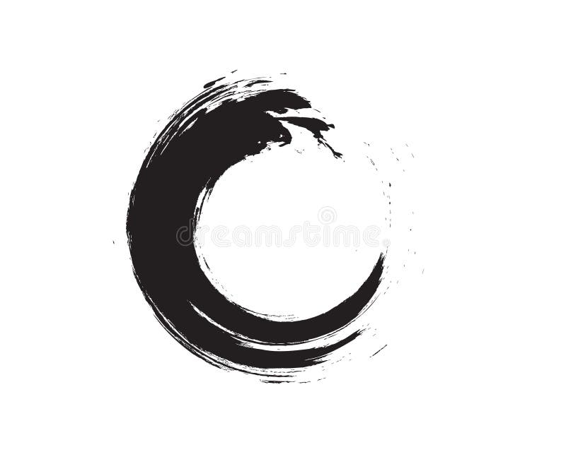 Ejemplo Del Símbolo De Enso Ilustración del Vector - Ilustración de ...
