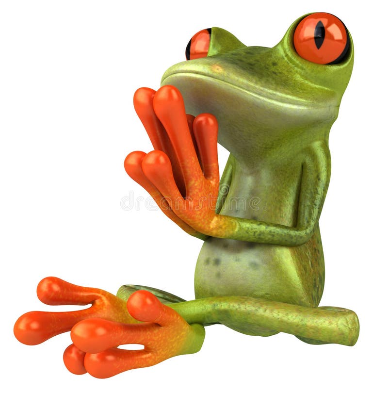 Zen frog stock illustration. Illustration of environment - 5890987