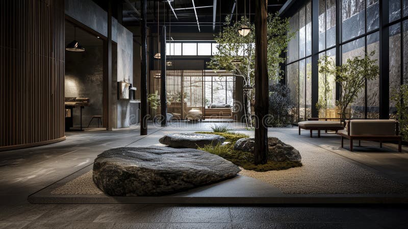 Zen-inspired Shopping Experience Modern Retail Space Interior Design ...