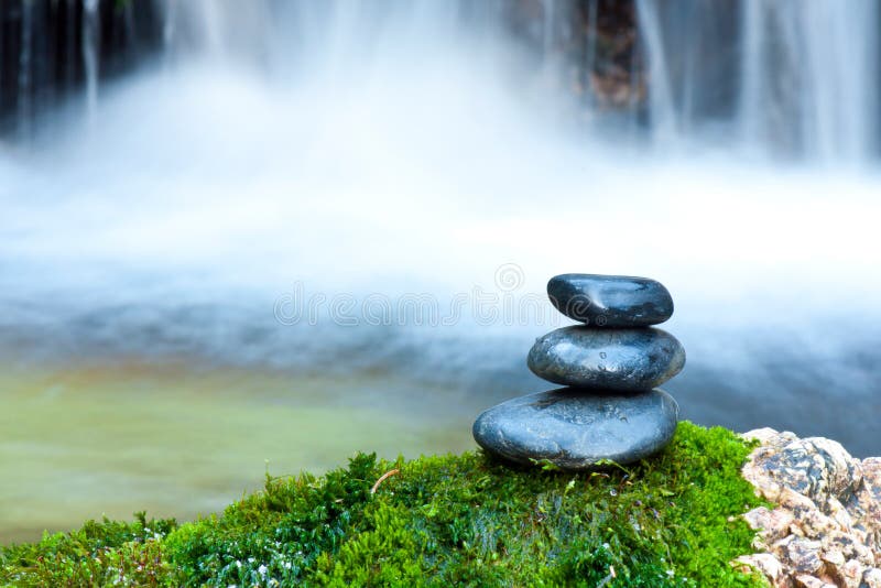 Zen-Like stock image. Image of forest, rock, scenics - 23157911