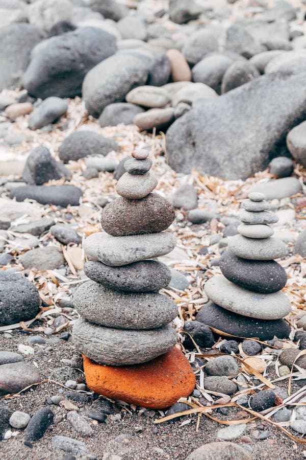 Zen like stones stock image. Image of pebble, boulder - 5553429