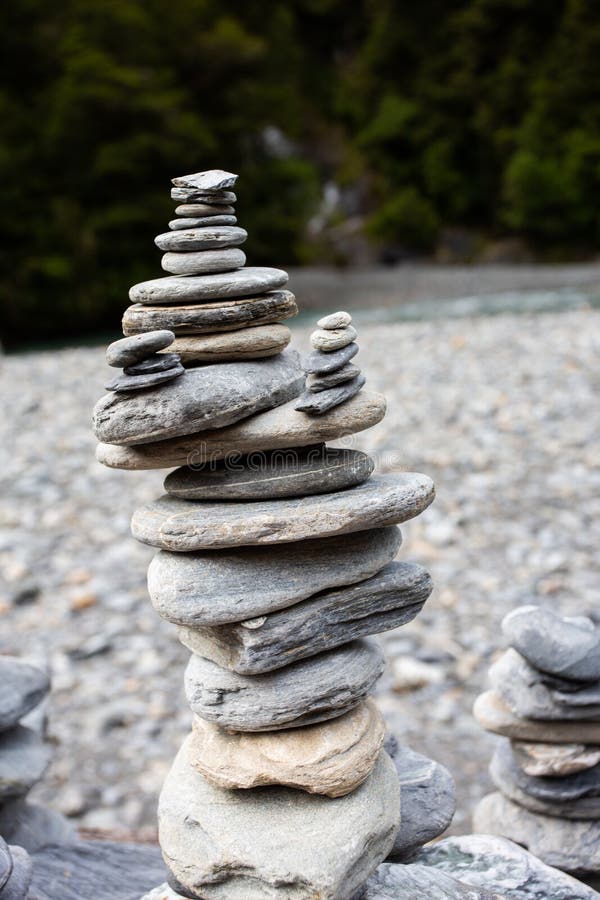 Zen like stones stock image. Image of pebble, boulder - 5553429