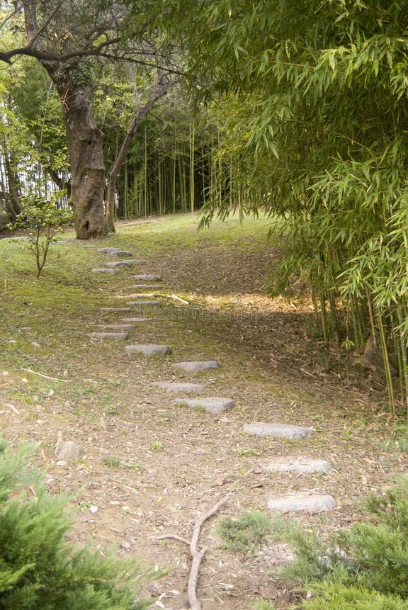 Zen path stock photo. Image of china, buddhism, japan - 12760042