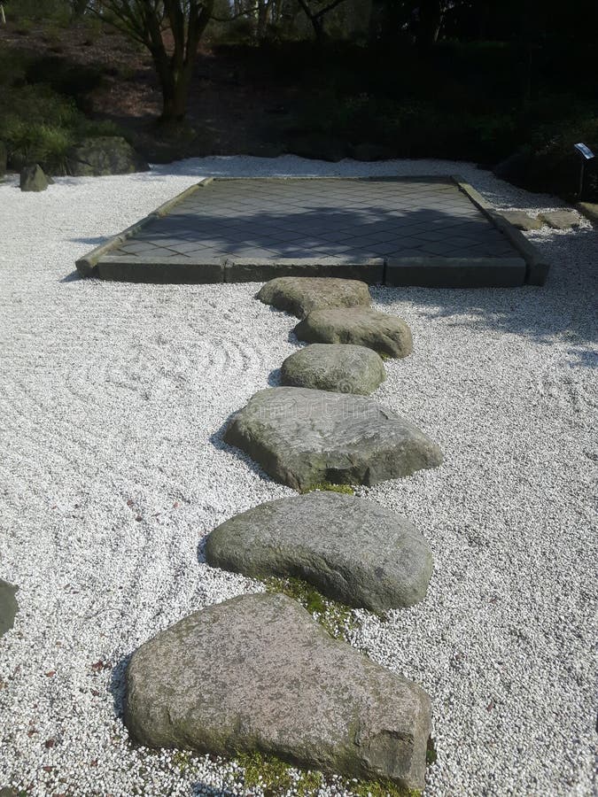 Zen pathway stock image. Image of success, stones, relaxing - 69839067