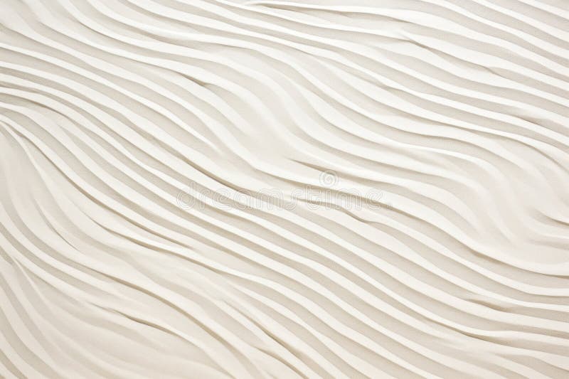Zen Pattern in White Sand: Beach Sand Texture in Summer Sun AI ...