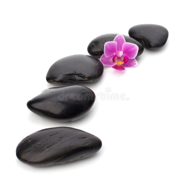 Zen pebbles path. stock image. Image of bright, japan - 18703237