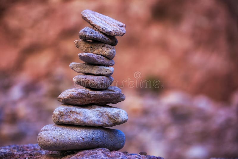The zen of rock balancing stock image. Image of equilibrium - 107668669