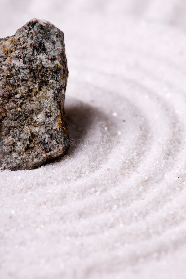 Zen Rock Garden Background stock image. Image of meditation - 6318845