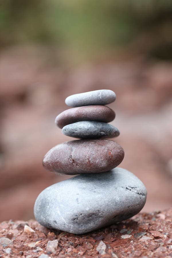 Zen Rock Pile stock photo. Image of equilibrium, meditation - 34809204