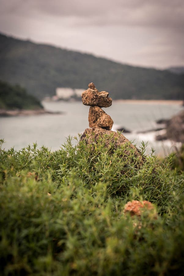 Zen rocks stock image. Image of stone, meditation, peace - 61931719