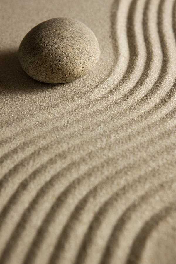 Zen stone stock image. Image of life, symbolism, macro - 6805423