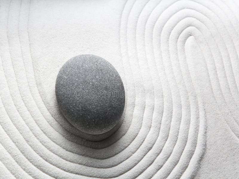 Zen stone stock photo. Image of relax, curve, asian, mind - 38610348