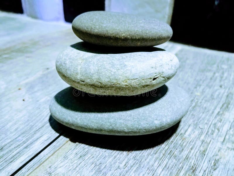 Zen Stone Stack stock photo. Image of stack, peaceful - 127250152