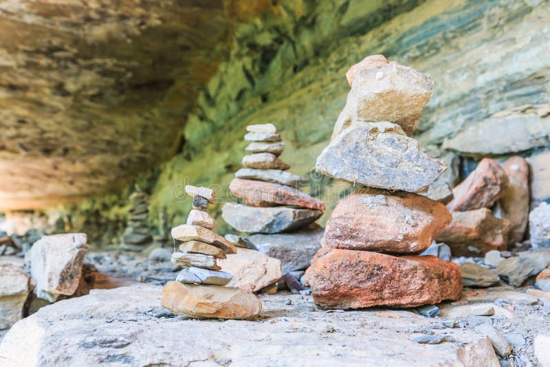 Zen Stone Tower stock photo. Image of motivation, adventure - 53765896