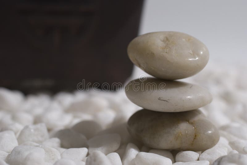 Zen stones stock image. Image of rock, stone, shui, gray - 4410177