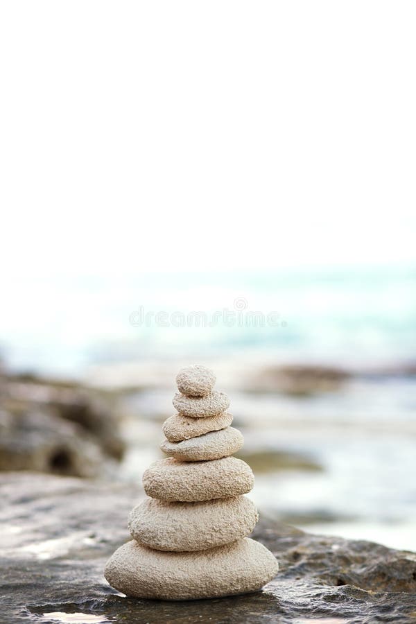 Zen Stones, Background Ocean, See, Place for the Perfect Meditation ... Zen Stones, Background Ocean, See, Place for the Perfect Meditation ...