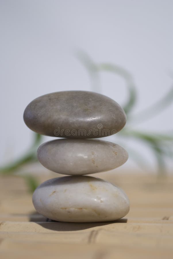 Zen stones and bamboo stock photo. Image of peace, relax - 4482648
